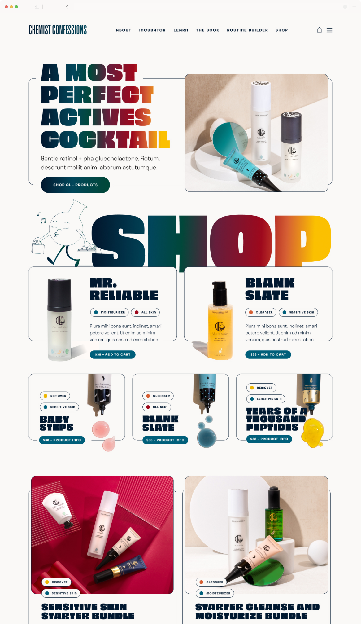 Chemist Confessions – Design Case Study – Moon March